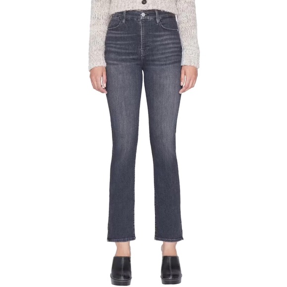 Frame Denim | Jeans | New Frame Le Super High Straight Slit Jean | Poshmark